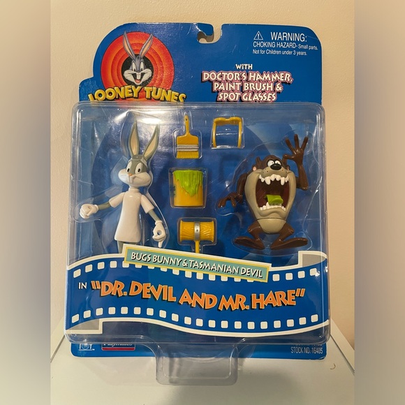 Toys | Looney Tunes Bugs Bunny And Tasmanian Devil Dr Devil And Mr Hare ...